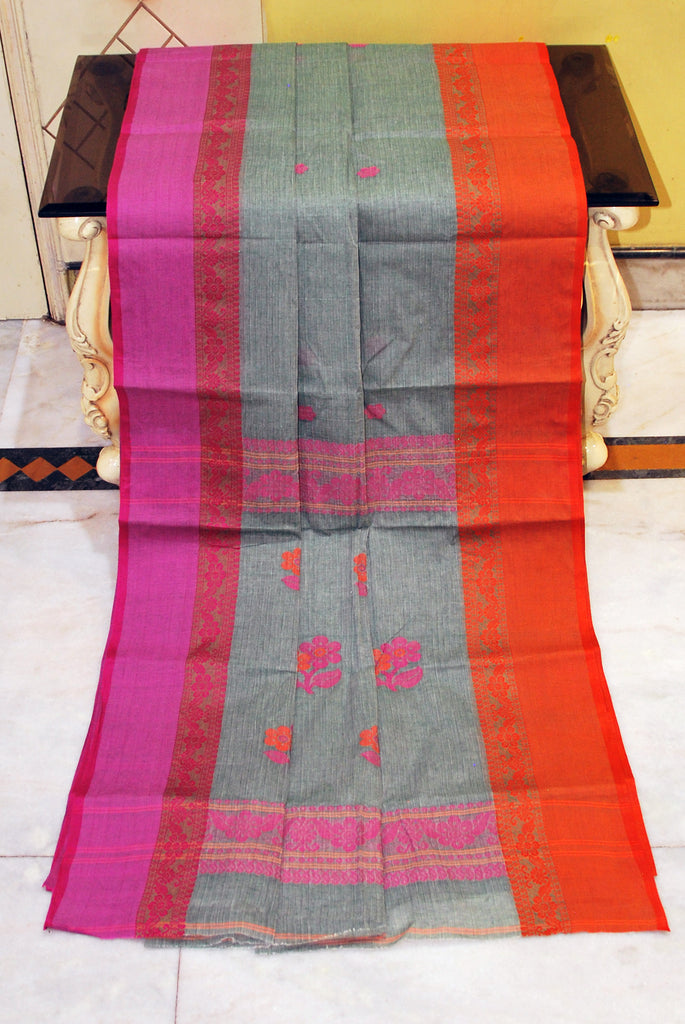 Woven Matta Nakshi Ganga Jamuna Border Premium Quality Bengal Handloom ...